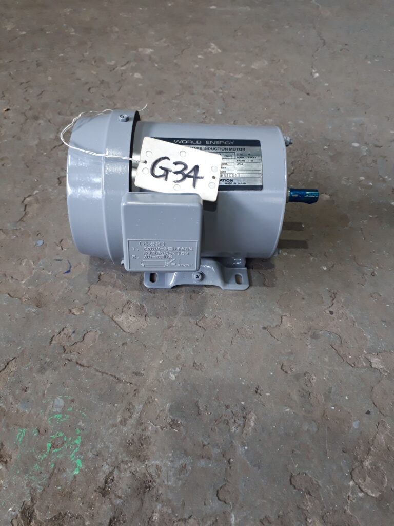 東芝モーター 0．4kw 4P（中古品） | 岸本電機工業所